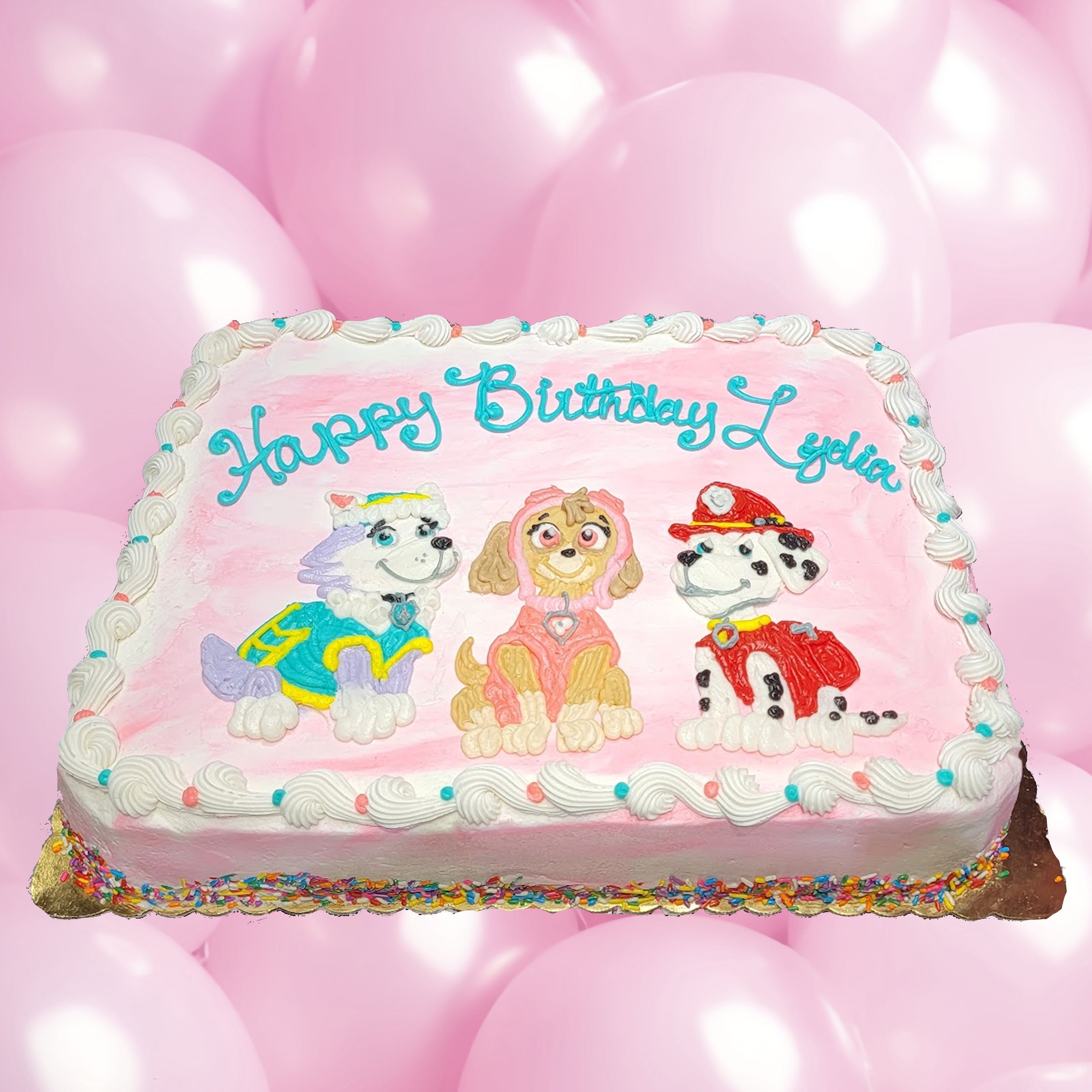 pre order sheet cake