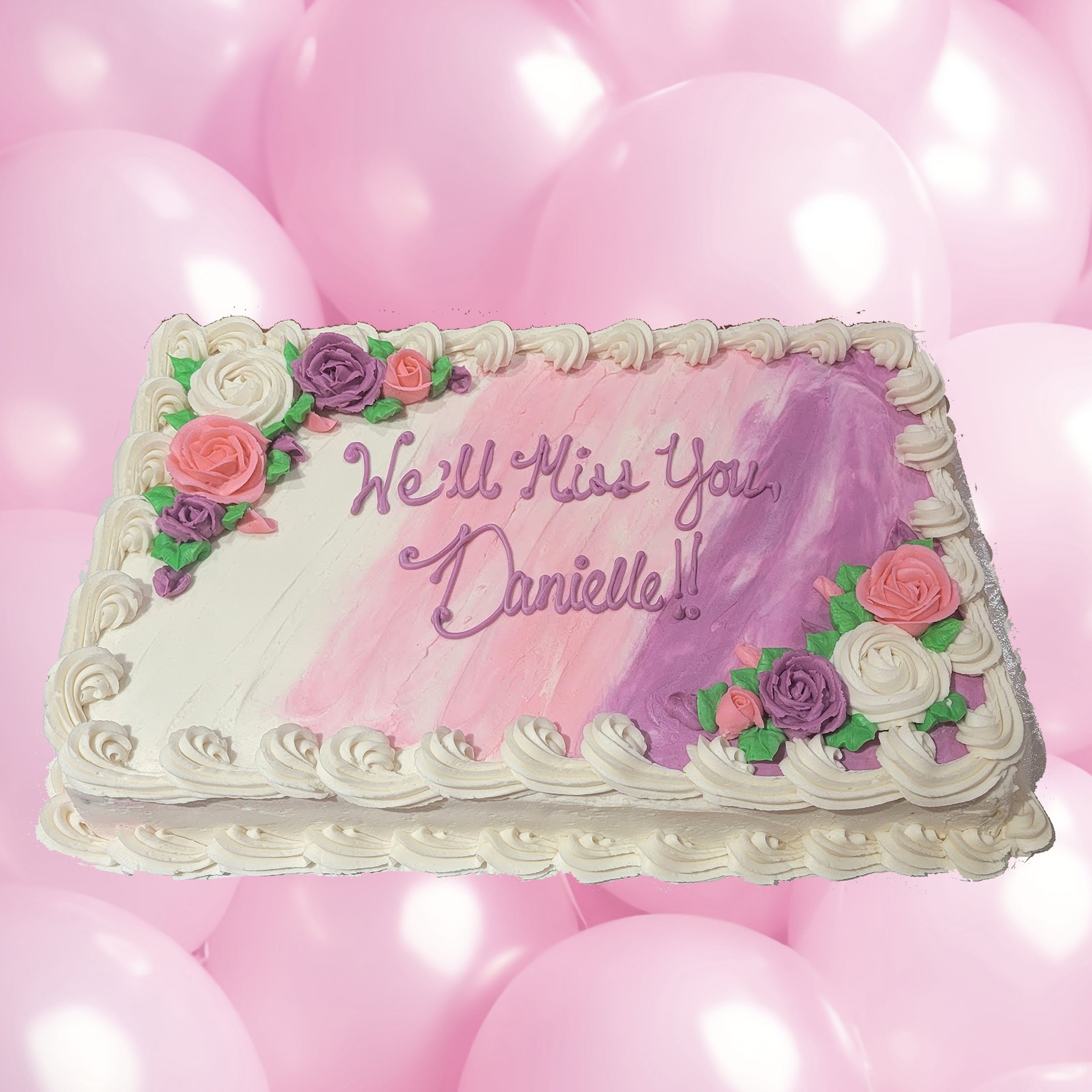 pre order sheet cake