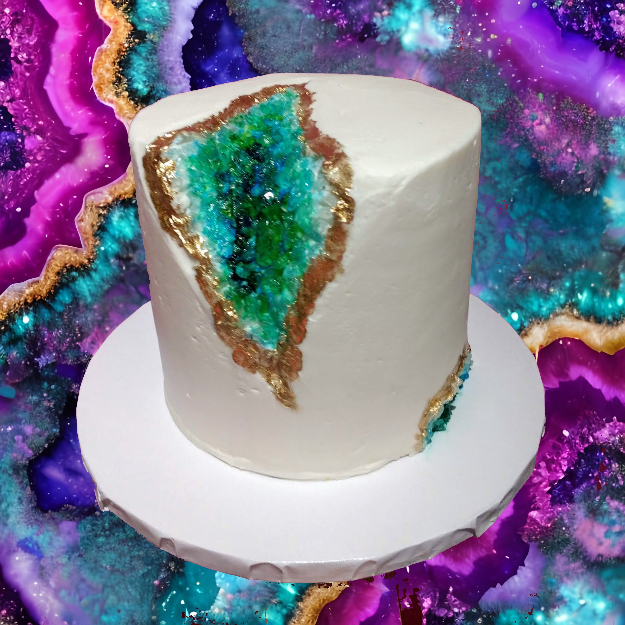 Cakes - Geode | Shop Get Caked Bakery Online