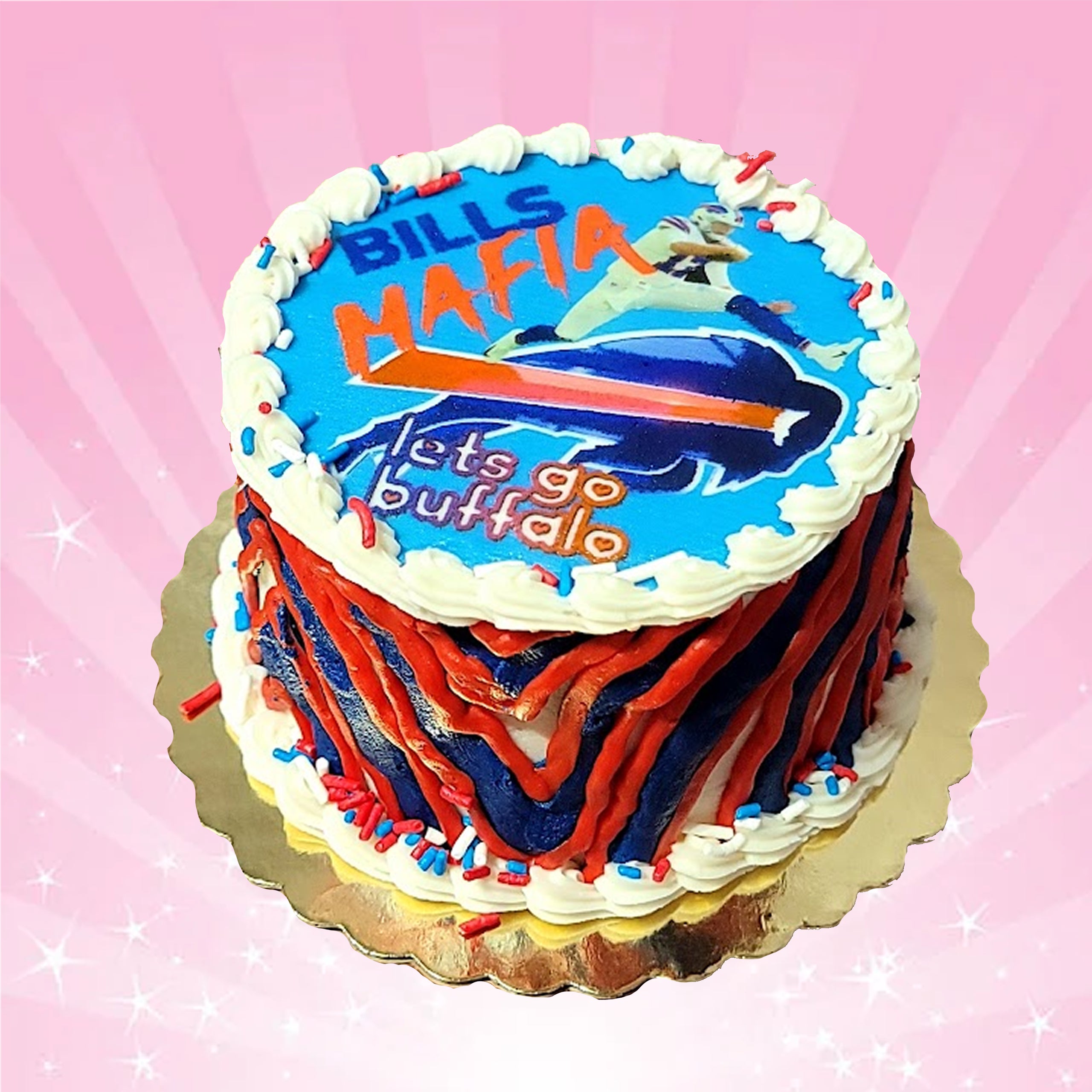 Cakes - Round Custom Printed | Shop Get Caked Bakery Online